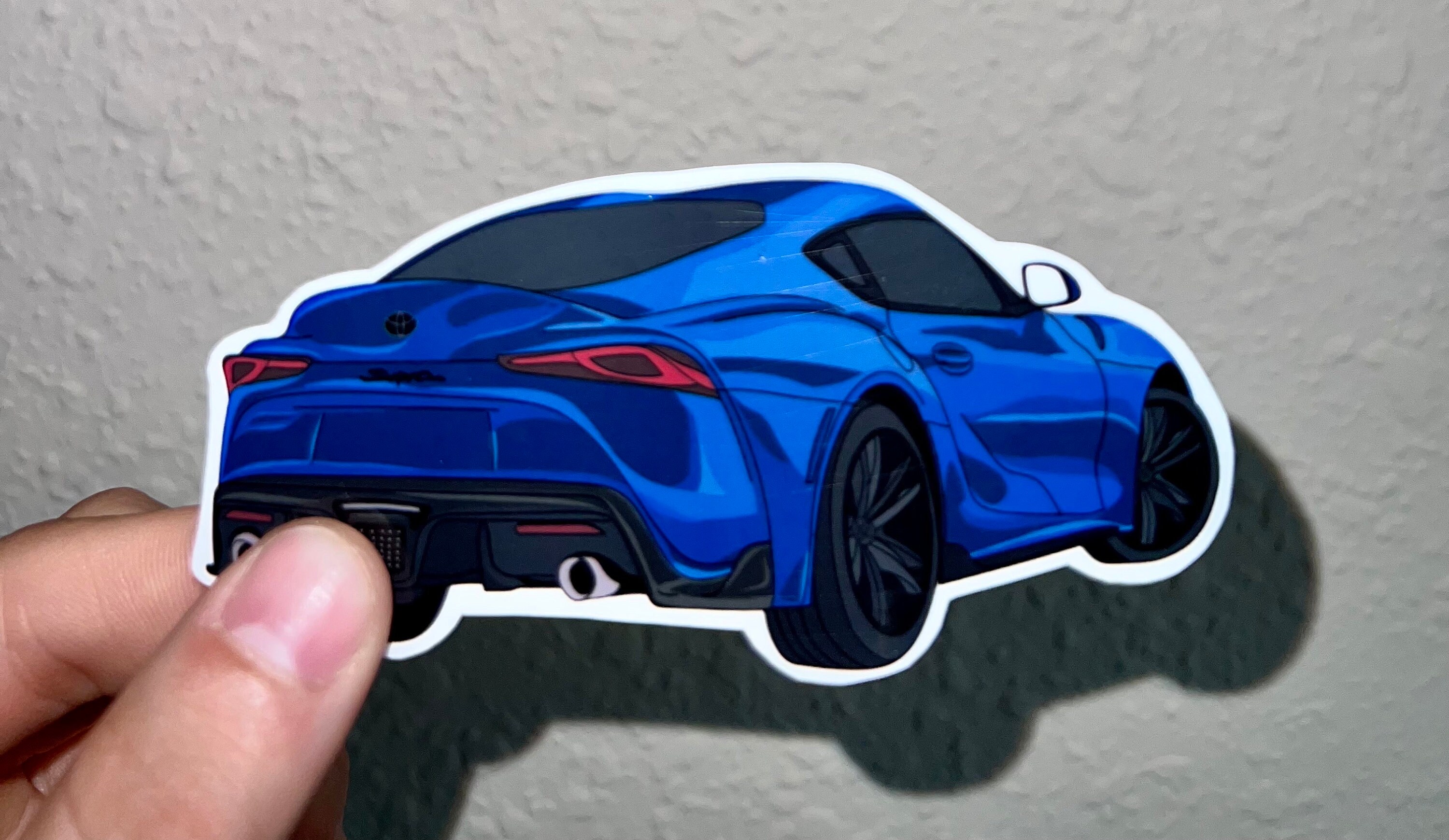 Vinyl Toyota Supra MK5 Enthusiasts NO SPOILER Sticker Water Resistant ...