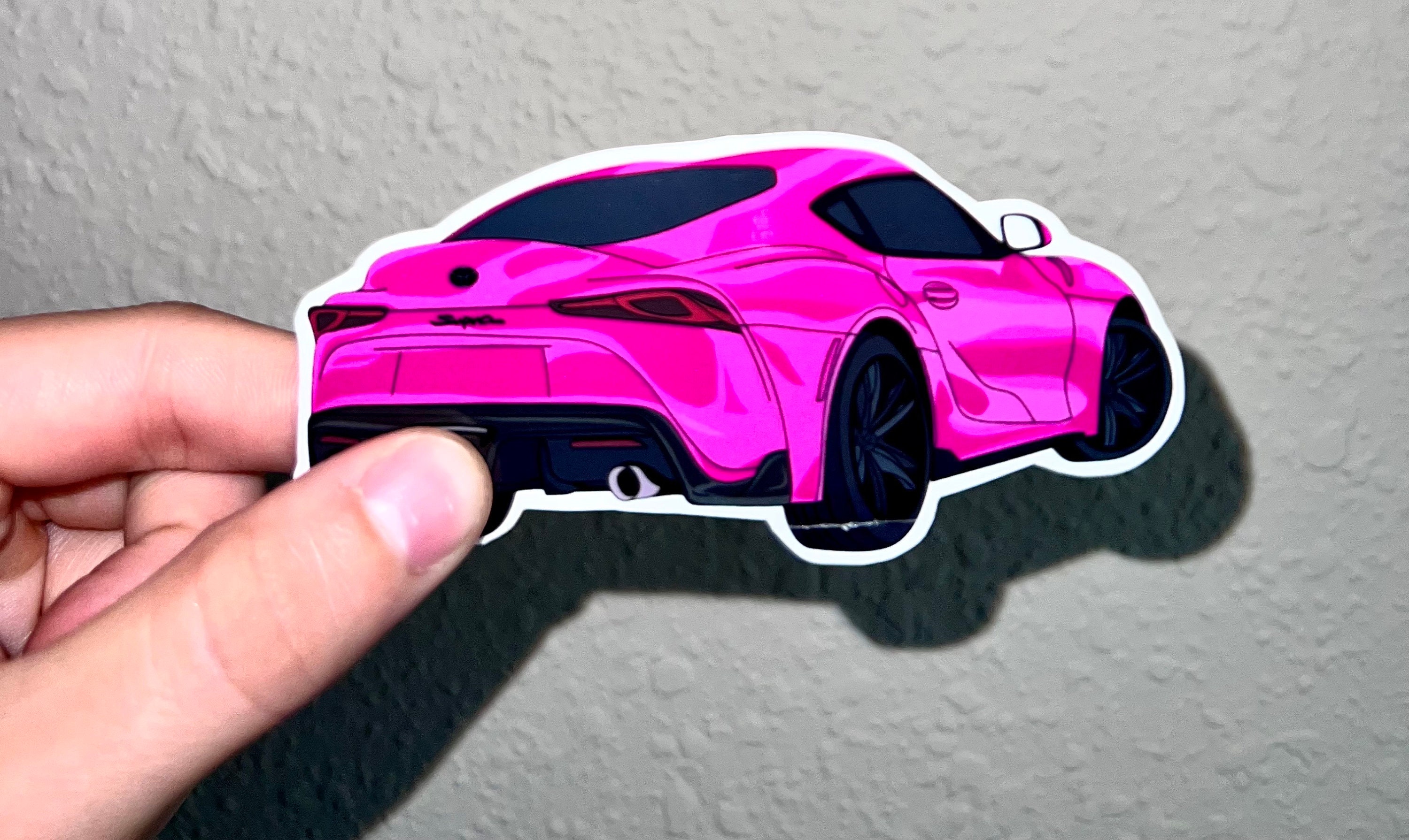 Vinyl Toyota Supra MK5 Enthusiasts NO SPOILER Sticker Water Resistant ...
