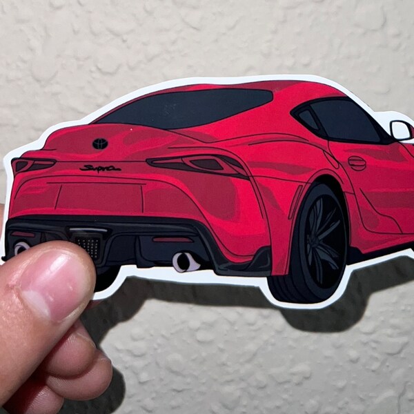Toyota Supra Sticker - Etsy