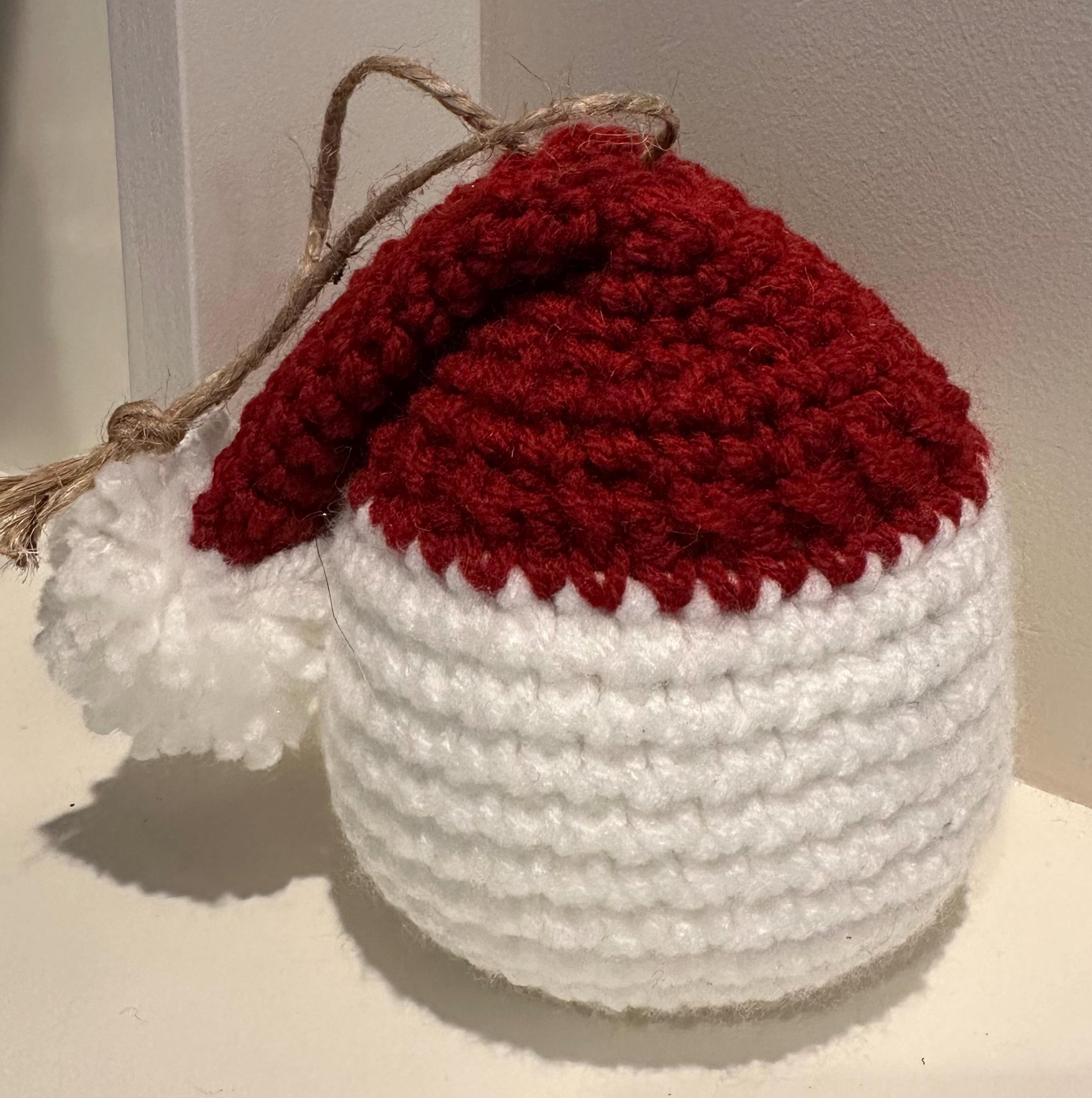 SNOWBALL Crochet Ornaments - Etsy