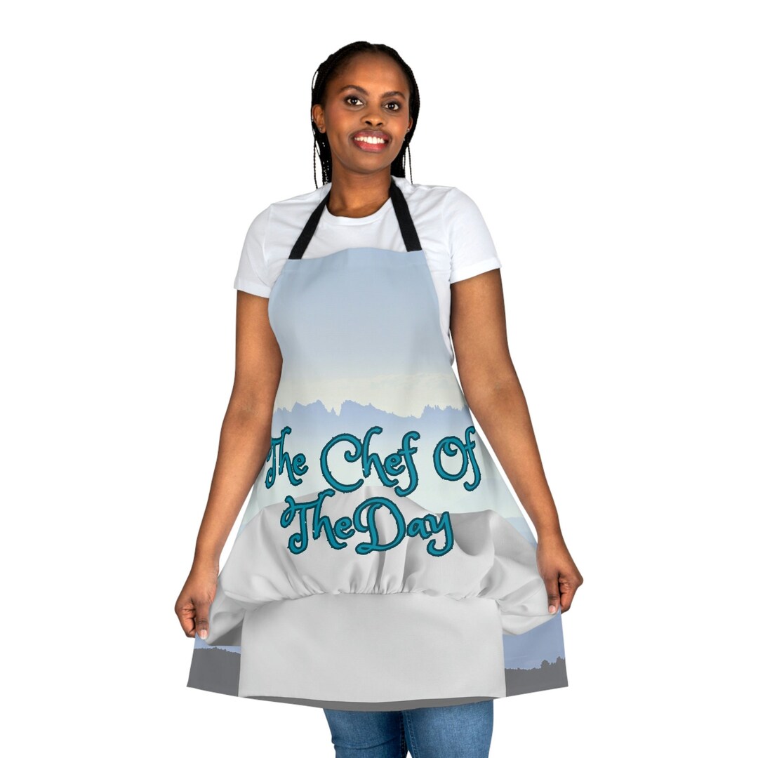 Chef of the Day Apron: BBQ Cooking Kitchen Apron - Etsy