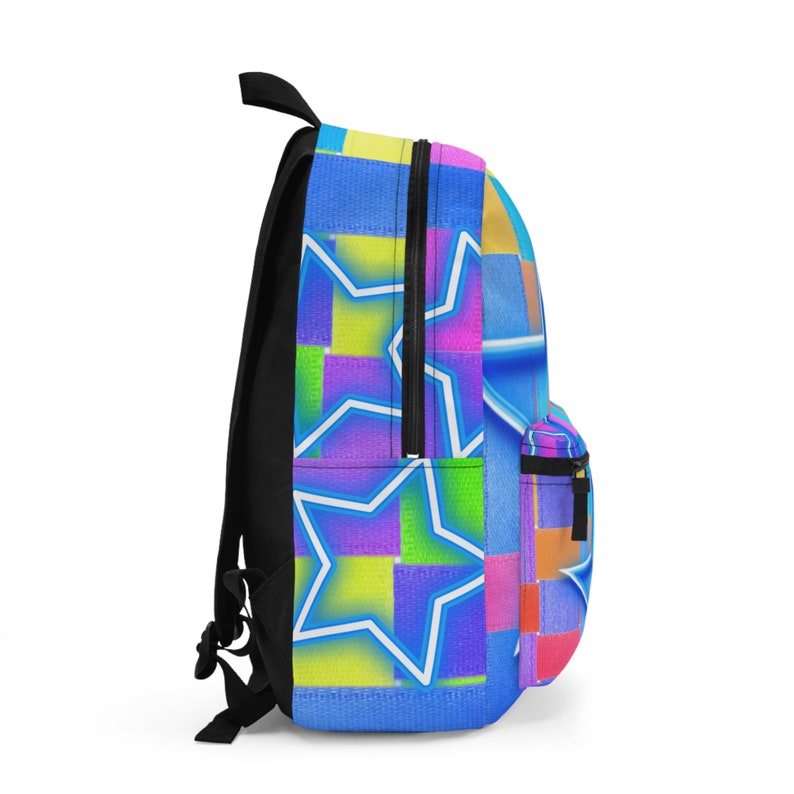 Bright Graphic Backpack for Back to School Work College Travel Computer ...