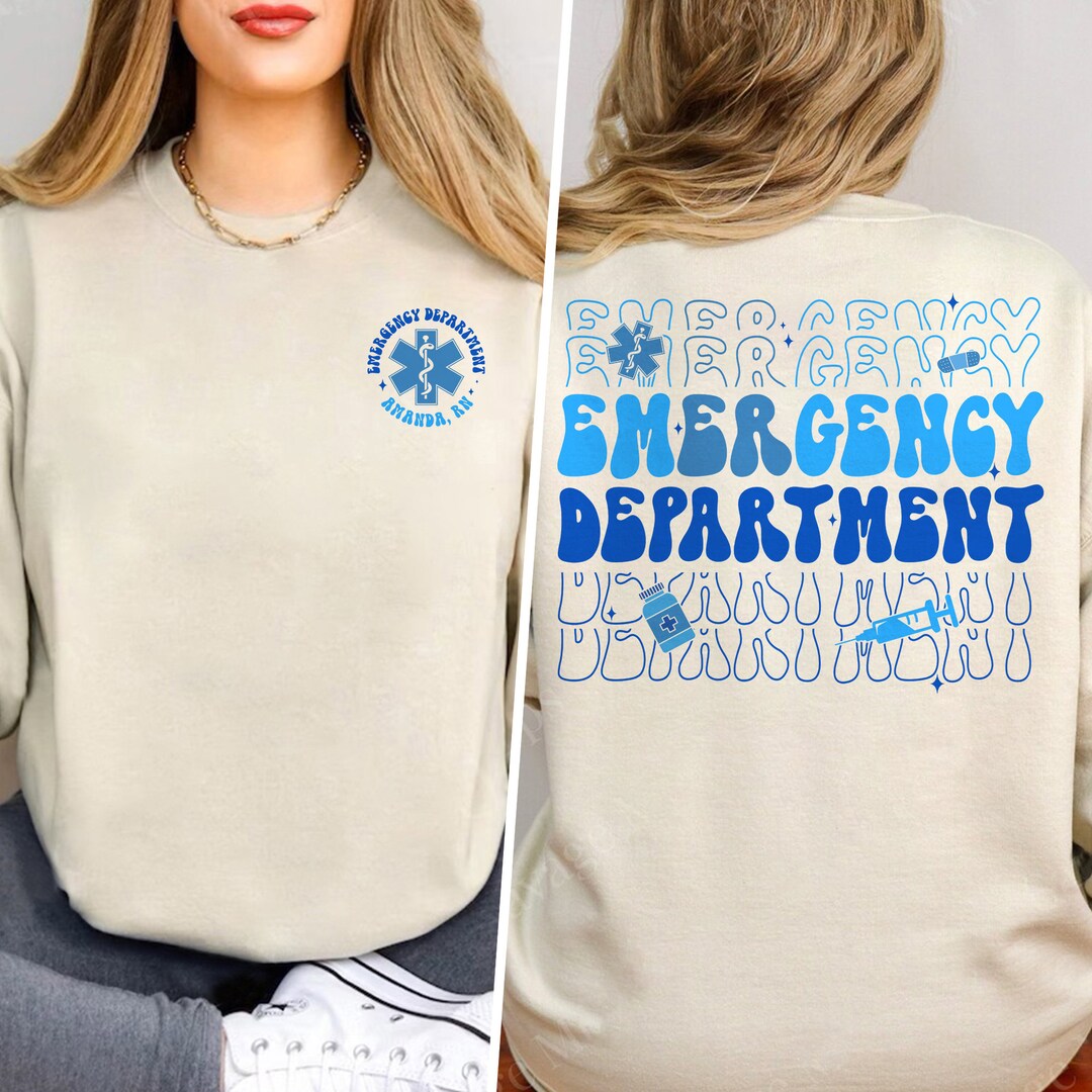 Emergency Department Shirt, ER Nurse Gift, Emergency Nurse Shirt, Ed ...