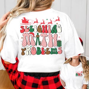Custom Christmas Math Teacher Shirt, Merry Teacher Shirt, Christmas ...
