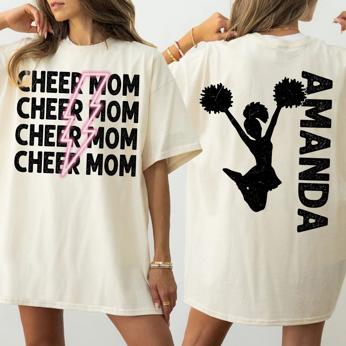 Custom Cheer Mom Shirt, Cheer Mama Shirt, Cheerleading Shirt ...