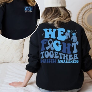 Diabetes Awareness Shirt, We Fight Together, Type 1 Diabetes Shirt ...