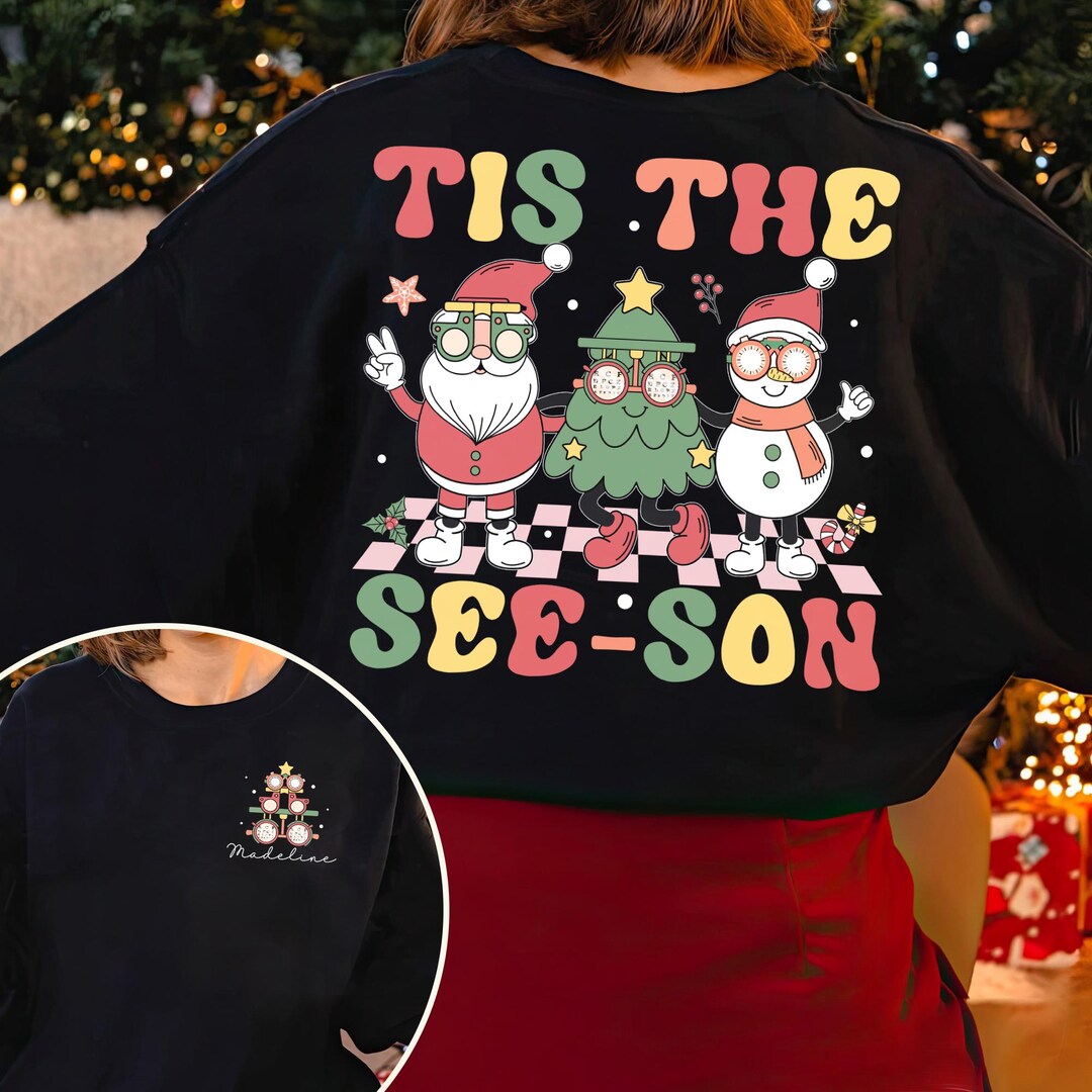 Christmas Optometrist Shirt, Optometry Shirt, Optician Christmas Shirt ...