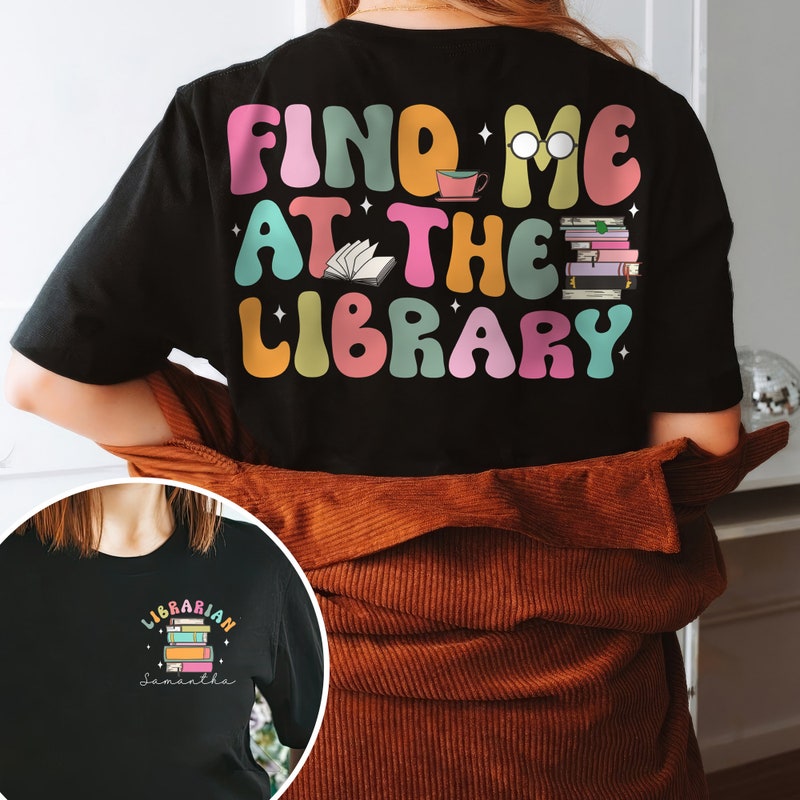 Library Shirt - Etsy