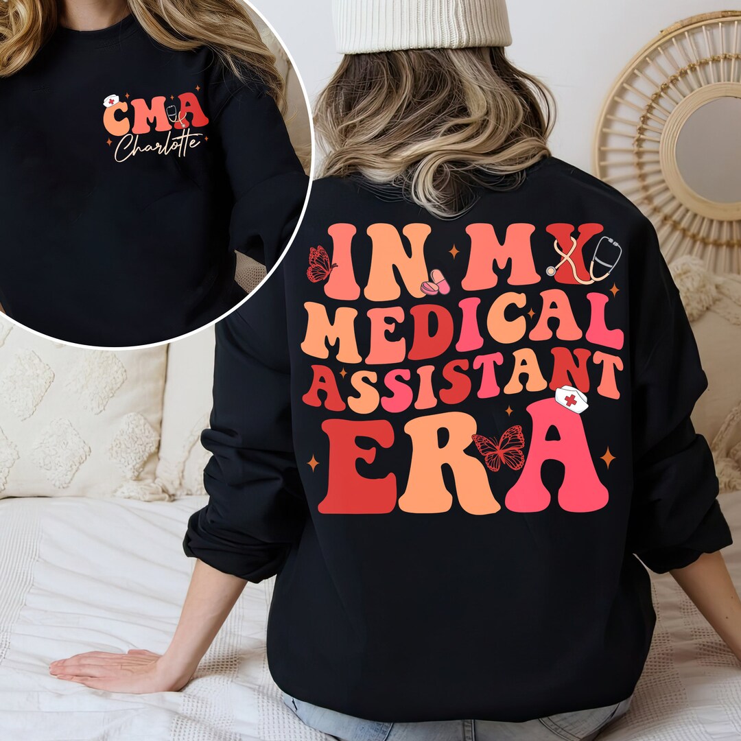 In My Medical Assistant Era Shirt, Custom Medical Assistant Shirt, CMA ...