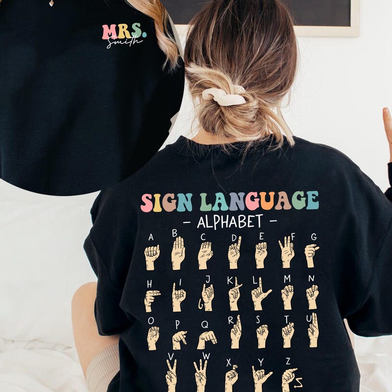 Sign Language - Etsy