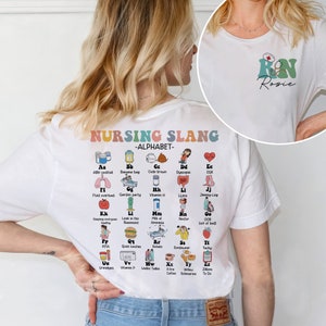 Nursing Slang Alphabet Shirt, Nurse Abcs Sweatshirt,registered Nurse ...