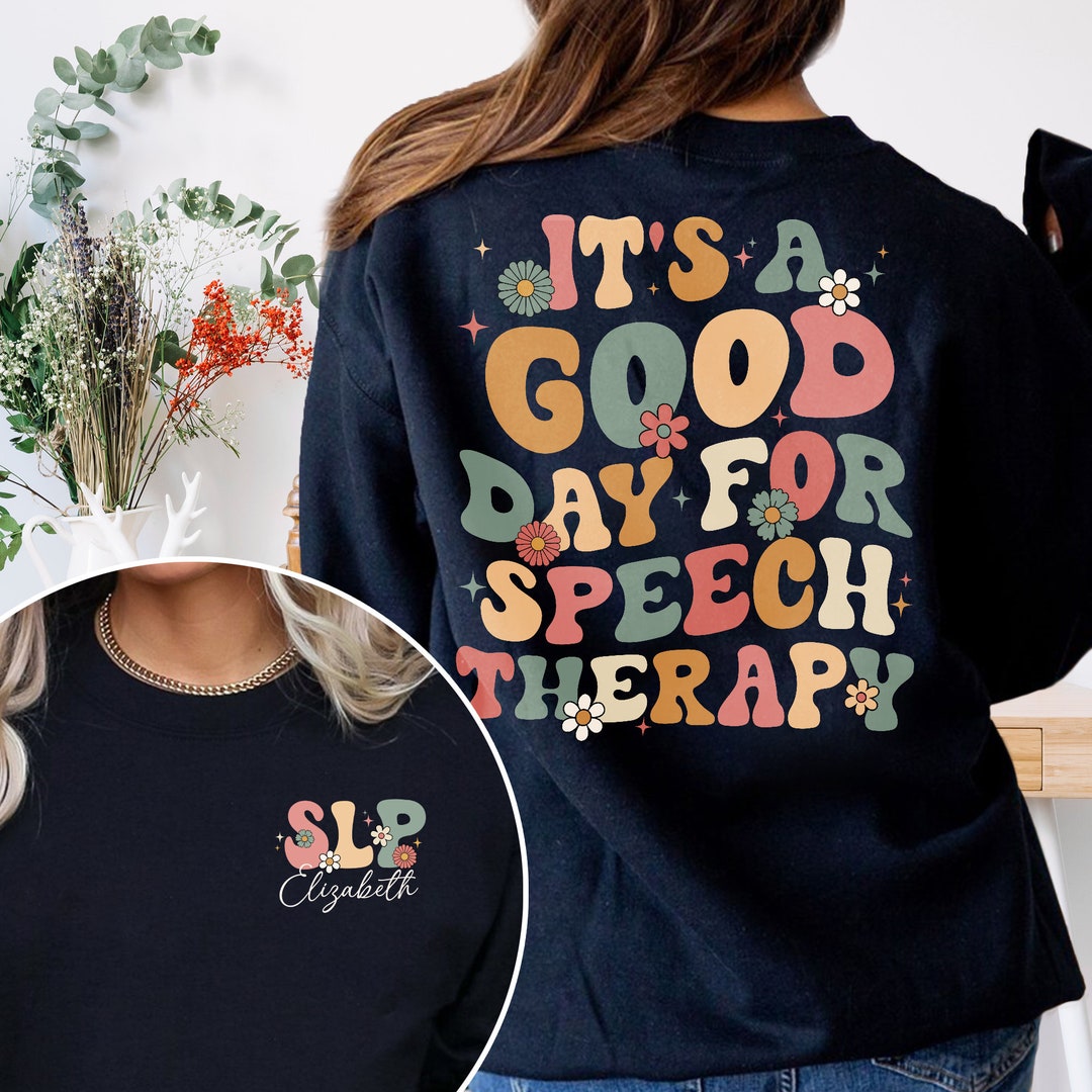 Custom Speech Therapy Shirt, Speech Language Pathologist Shirt, SLP ...