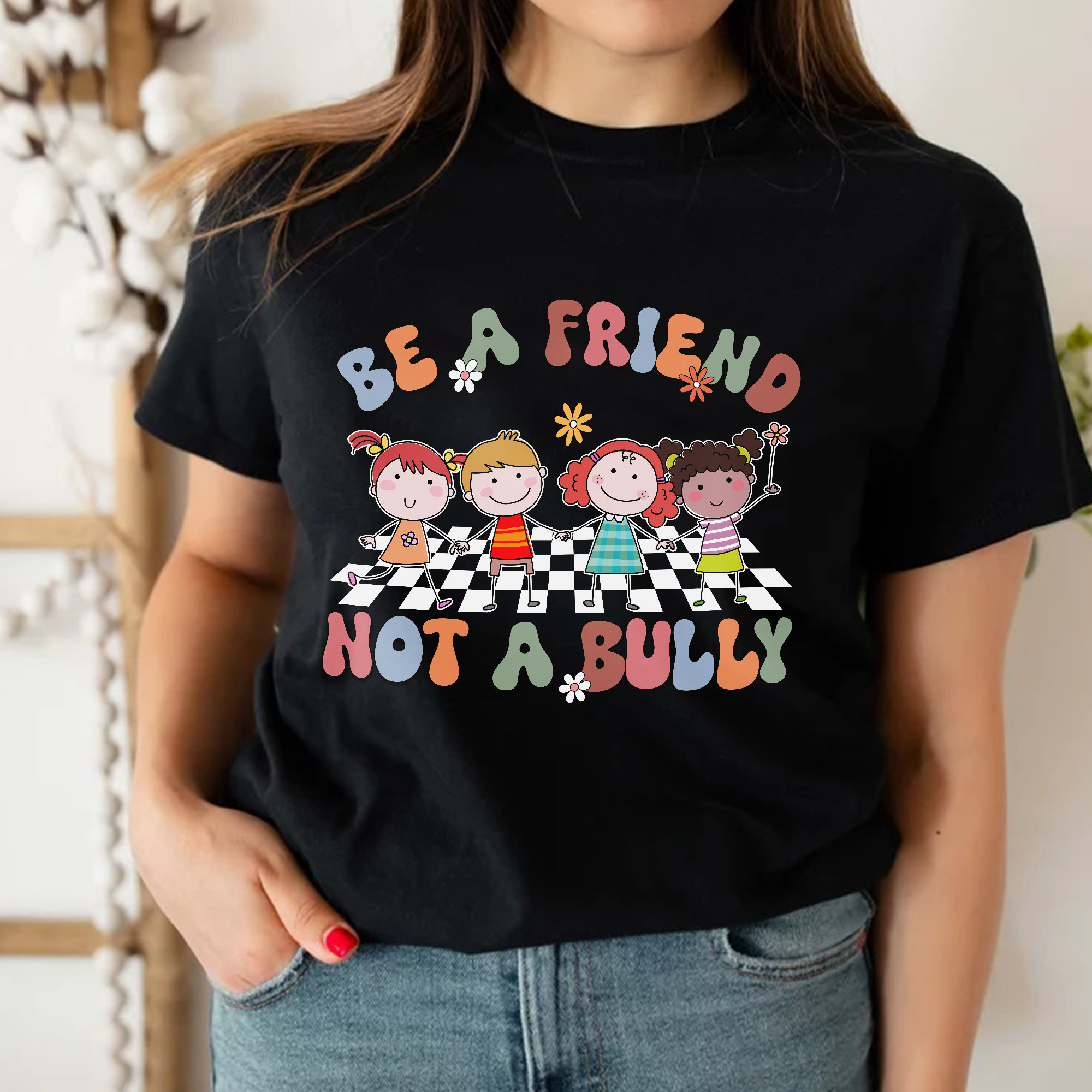 Be A Friend Not A Bully Shirt Anti Bullying Shirt Orange - Etsy Canada