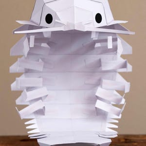Low Poly Giant Isopod Baker Papercraft - Etsy