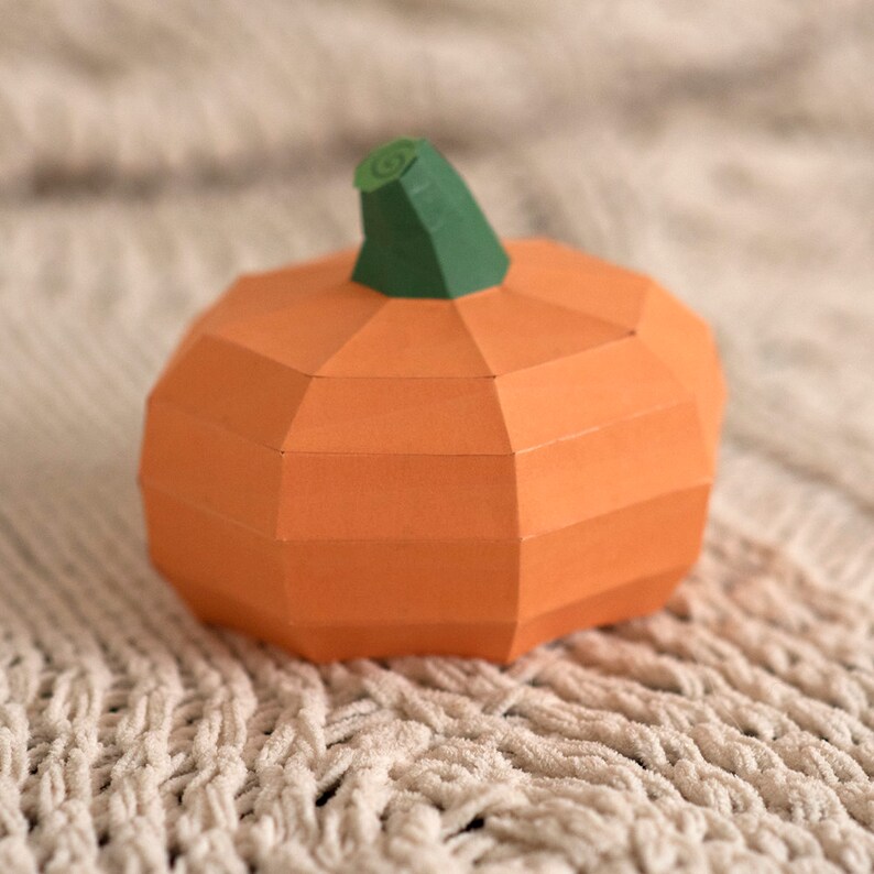 Low Poly Halloween Papercraft Dracula and Pumpkin Hat Costumes - Etsy