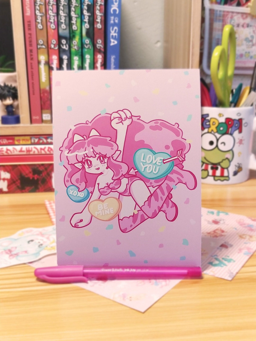 Lum Mini Print Urusei Yatsura, Space Invader Lum - Etsy