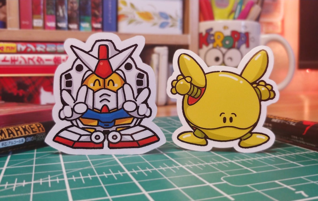 Gundam Sticker Set | UC 0079 Gundam Vinyl Stickers - Etsy
