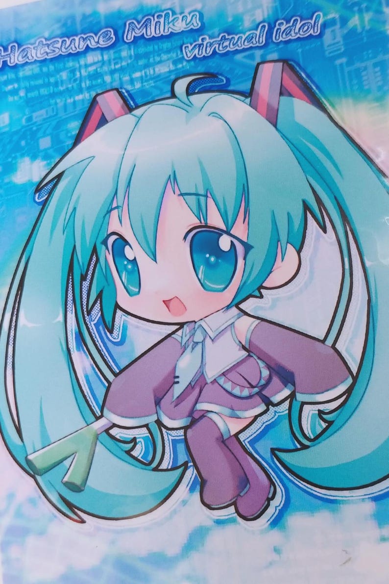 Moe Miku Art Print - Etsy