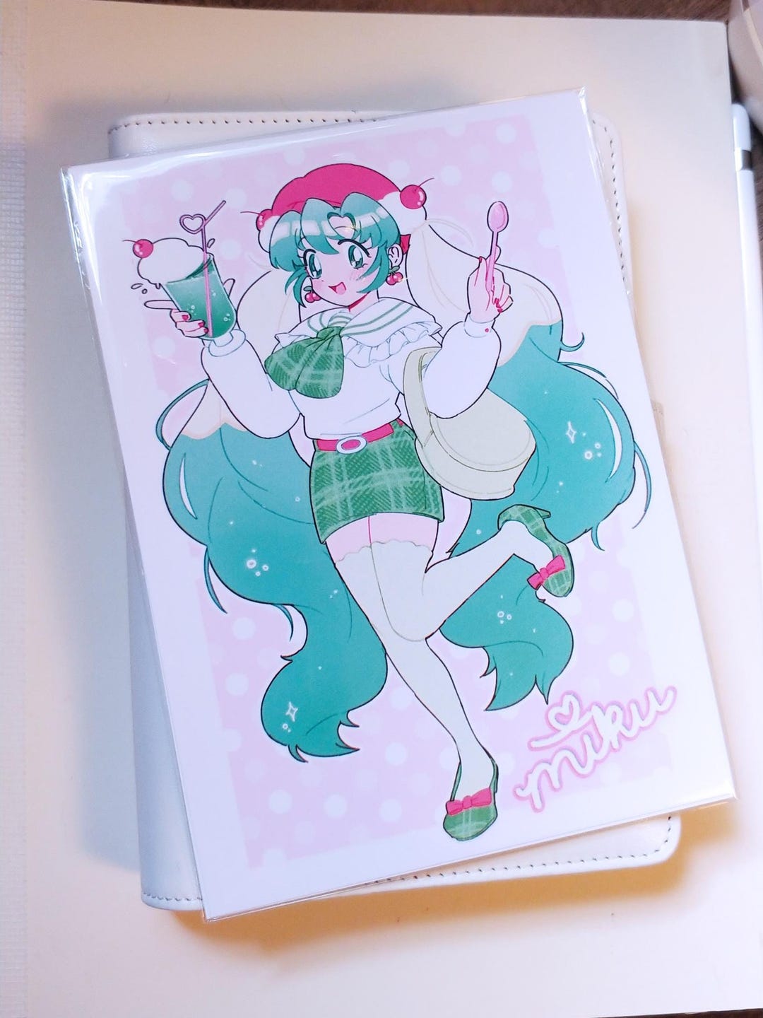 Melon Soda Miku Art Print | Hatsune Miku, Vocaloid - Etsy