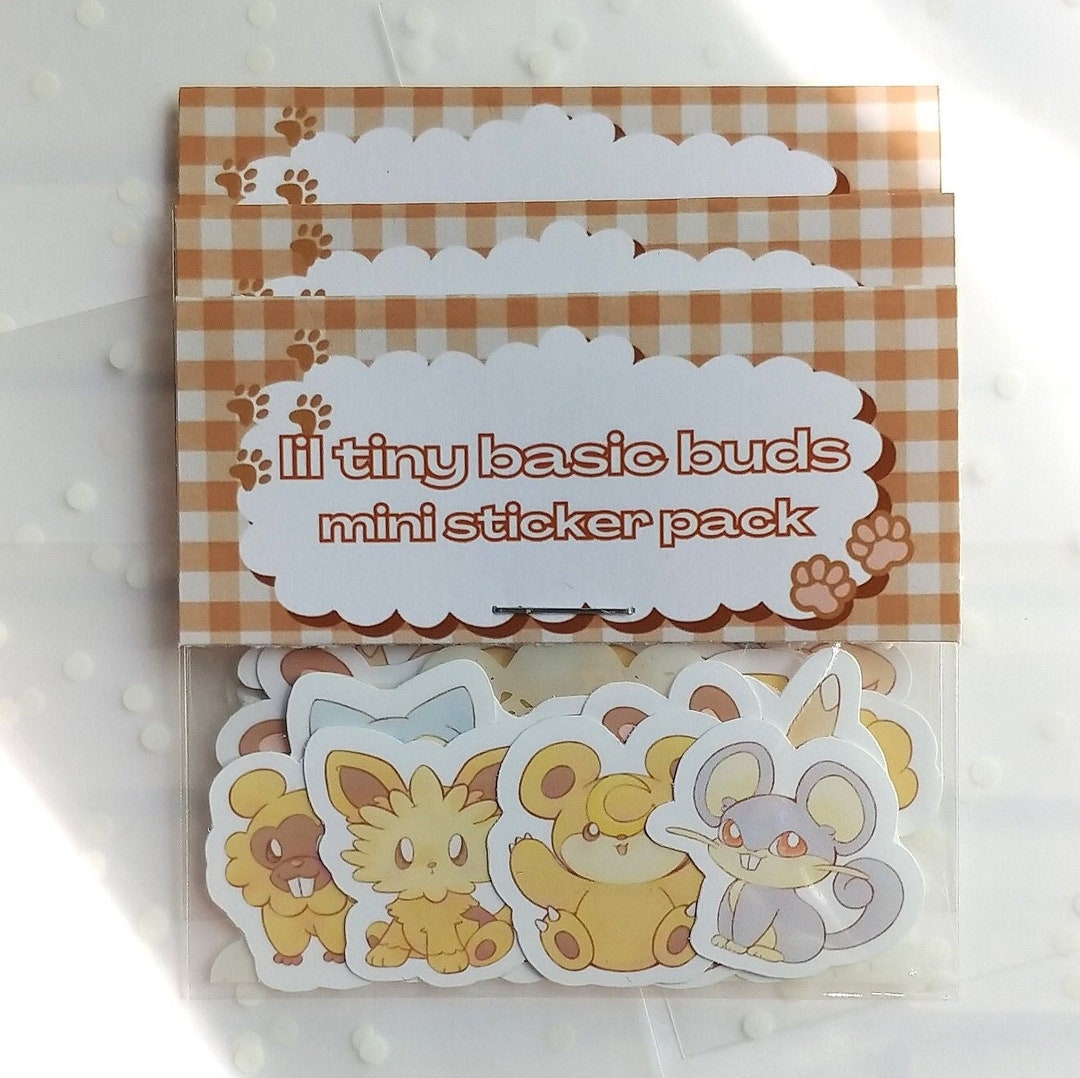 Pokemon Sticker Pack Handmade Stickers for Journaling and - Etsy