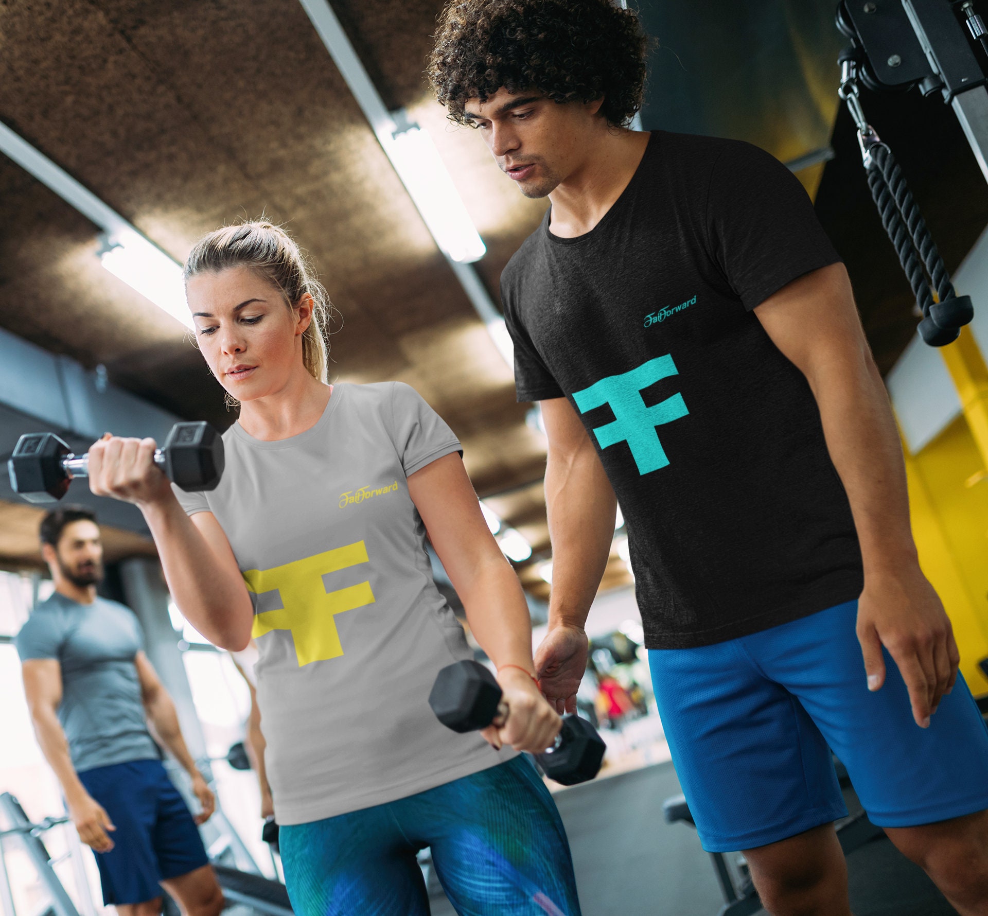 Custom Motivational Fail Forward Shirt With Big Logo, Inspirational ...