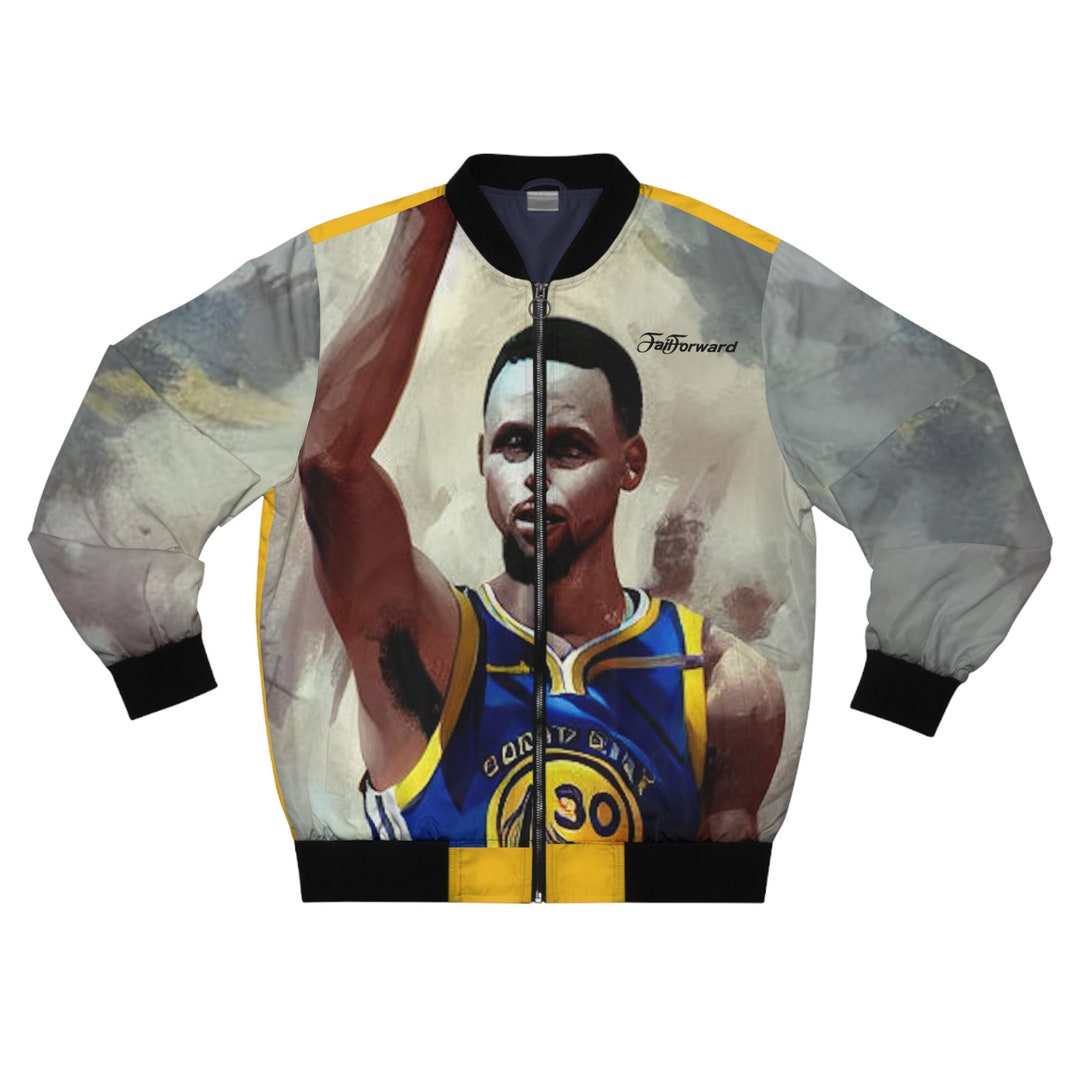 Legendary Custom Steph Curry Bomber Jacket W/ Motivational Quote - Etsy