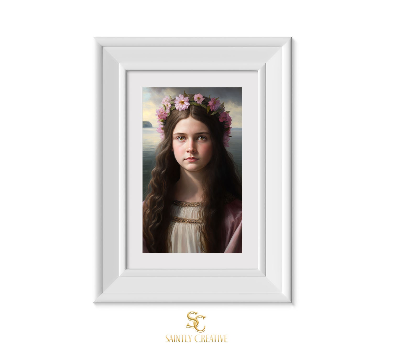 St. Philomena Portrait - Digital - Etsy