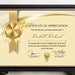 Custom Appreciation Certificate Holder| Recognition Award Display ...