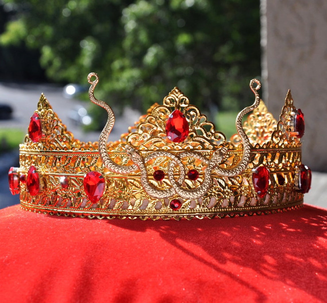 SNAKE King Crown Male Crown Men's Crown Crowns and - Etsy
