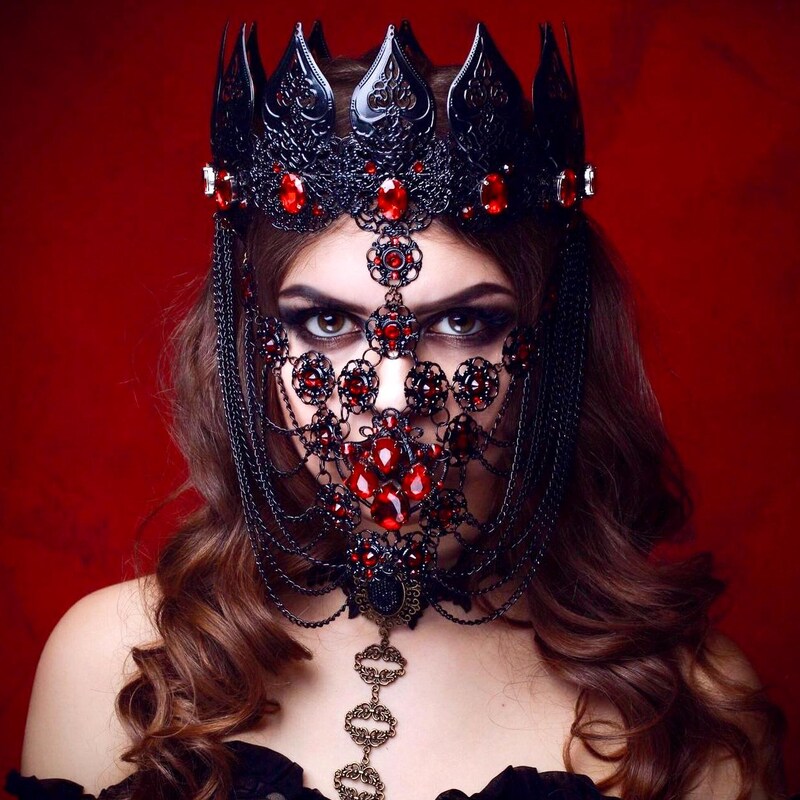 Gothic Mask - Etsy