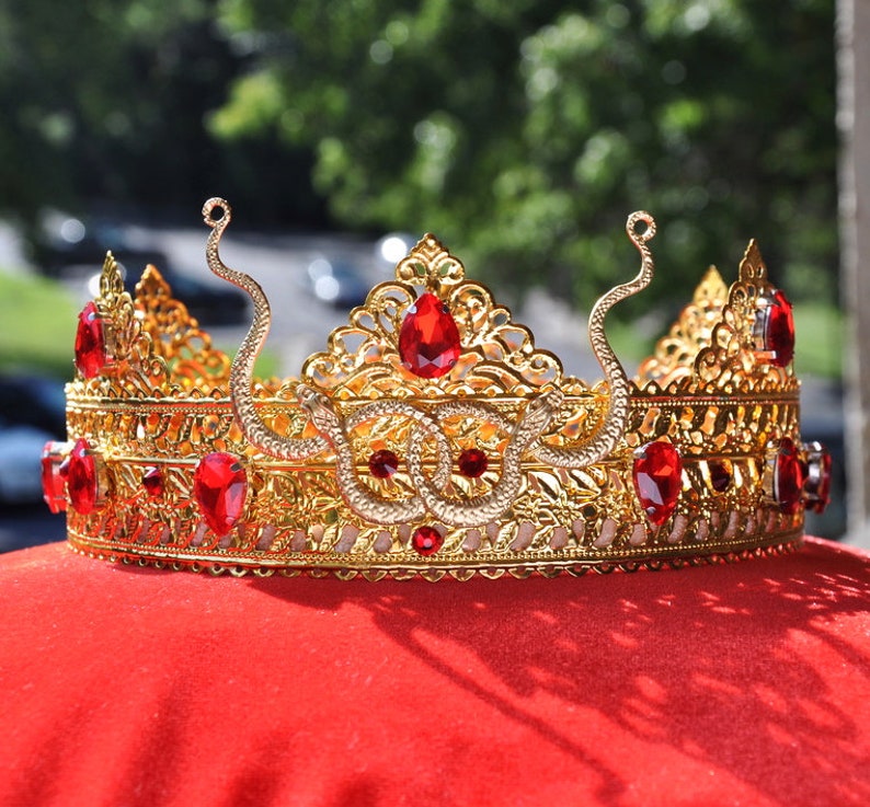 SNAKE King Crown Male Crown Men's Crown Crowns and - Etsy