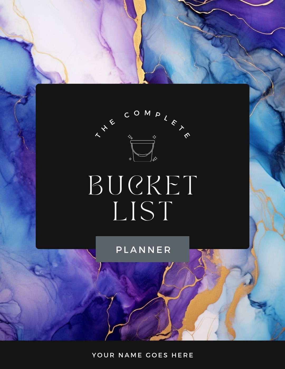 The Complete Bucket List Planner - Etsy