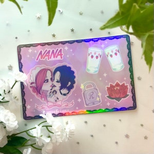 NANA Anime Sticker Sheet | Nana Osaki & Hachi Nana Komatsu Strawberry ...