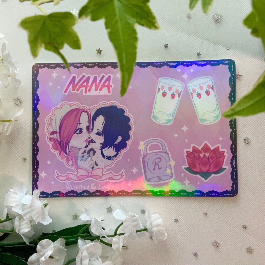 NANA Anime Sticker Sheet | Nana Osaki & Hachi Nana Komatsu Strawberry ...