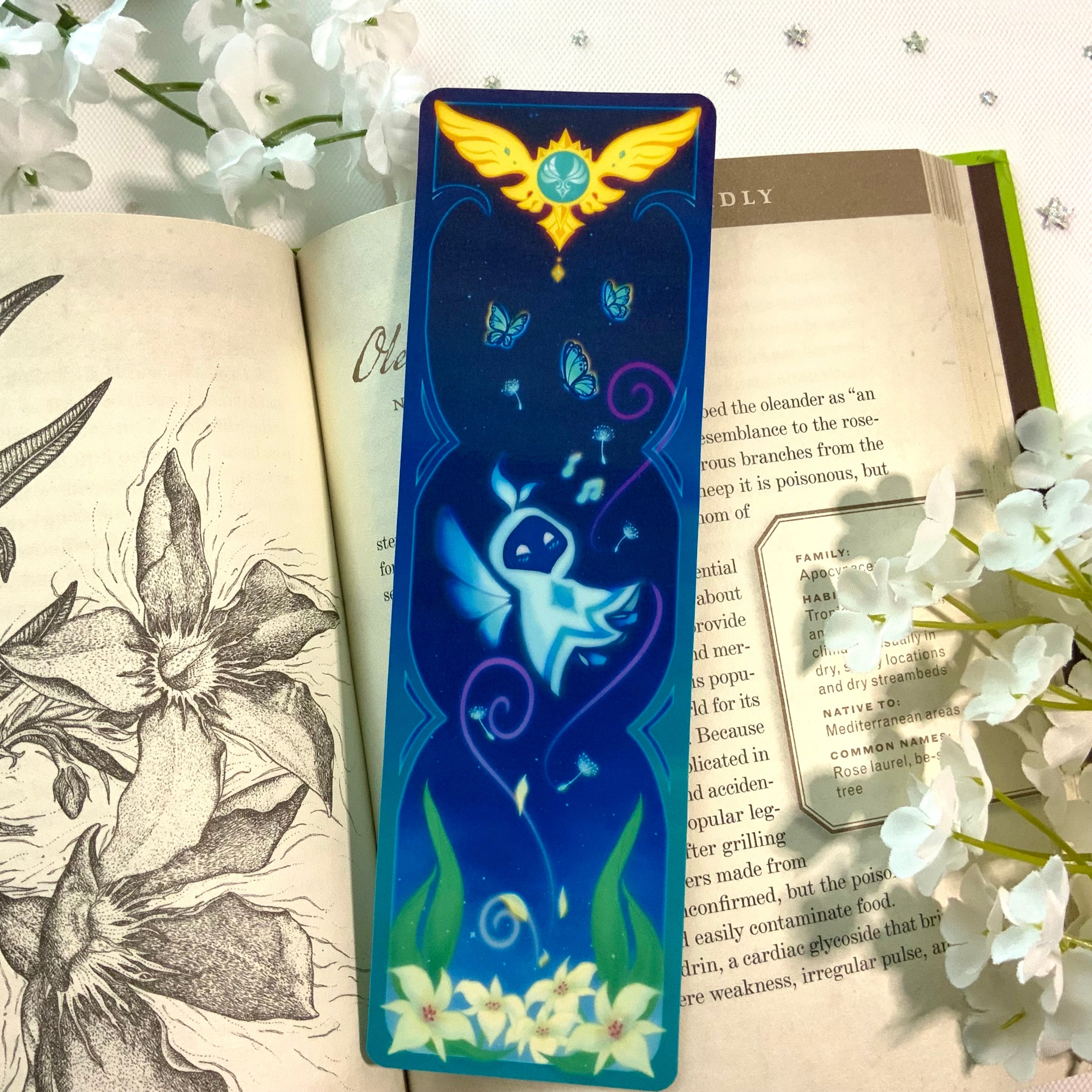 Genshin Impact Venti Sprite Kawaii Bookmark Reading Magical Anemo ...