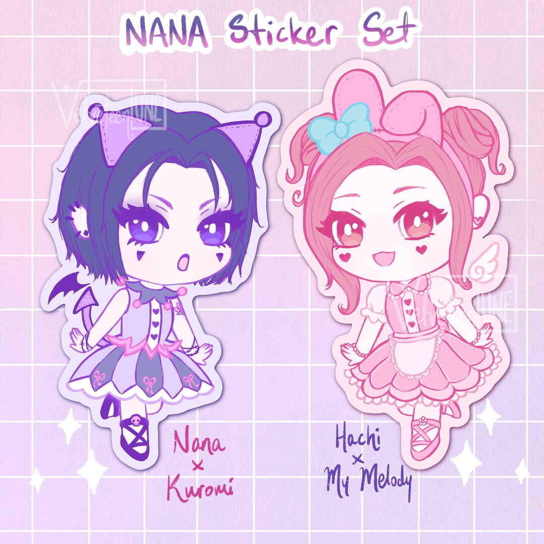 Nana Osaki X Kuromi & Hachi X My Melody Nana Komatsu Anime Sanrio ...