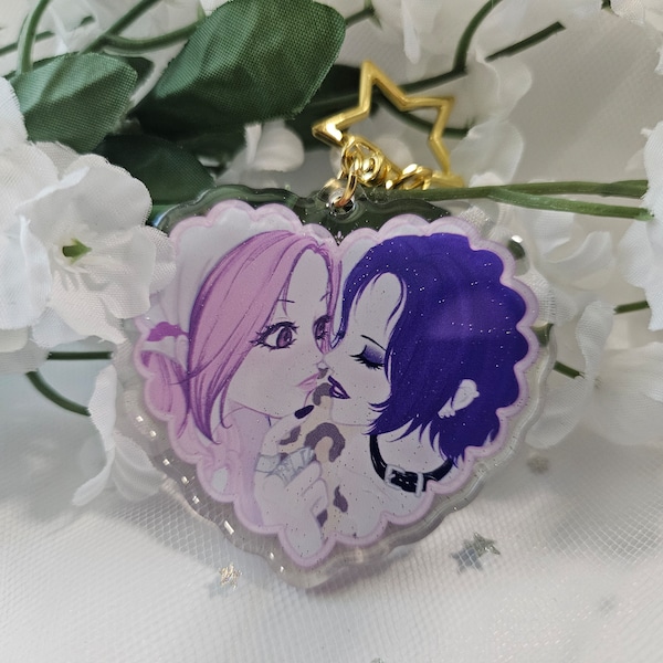 Anime Keychain - Etsy
