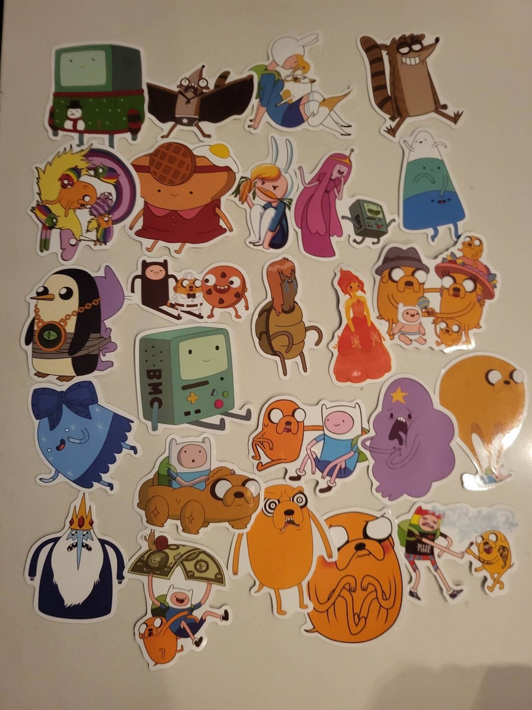 Adventure Time 25 Peice Vinyl Stickers Sticker Pack - Etsy