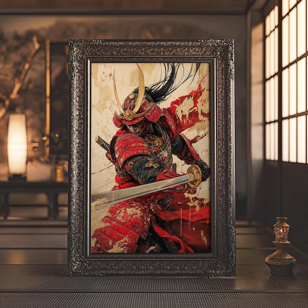 Hachiman, Japanese God of War Quality Print, Japanese God of Warriors ...