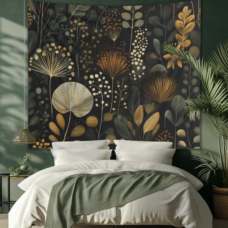 Plant Wall Tapestry - Etsy