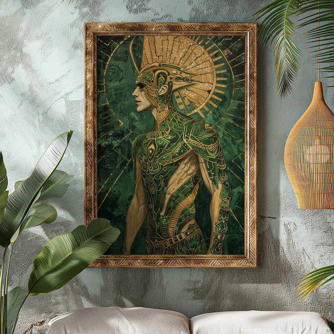 Chacc Mayan God of Rain Mythology Matte Print, Mayan Mythology Wall Art ...