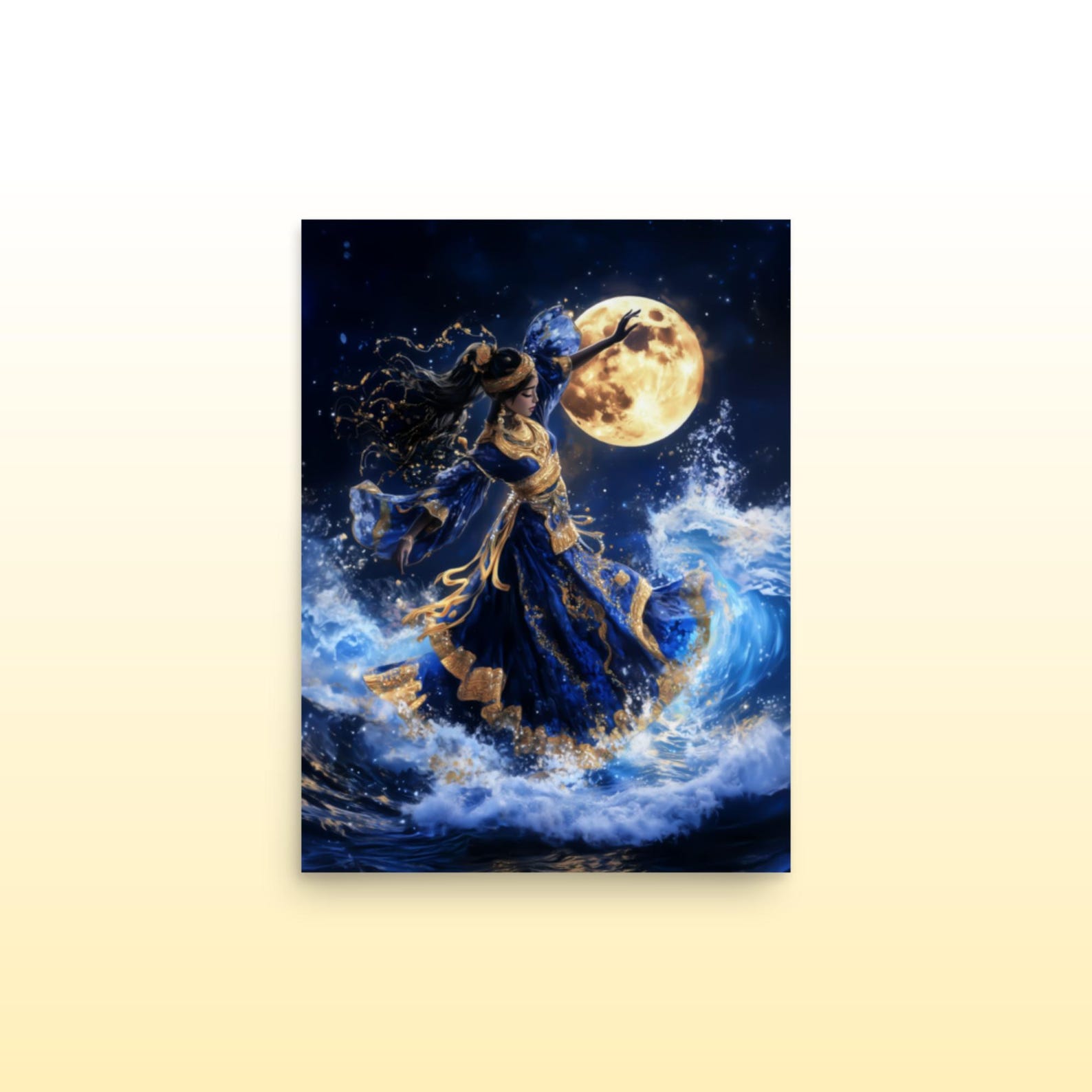 Yemoja Yoruba Water Goddess Matte Print Goddess of the Sea Matte Print ...