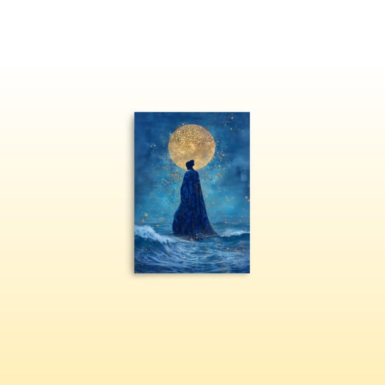 Yemoja Yoruba Water Goddess Matte Print Goddess of the Sea Matte Print ...