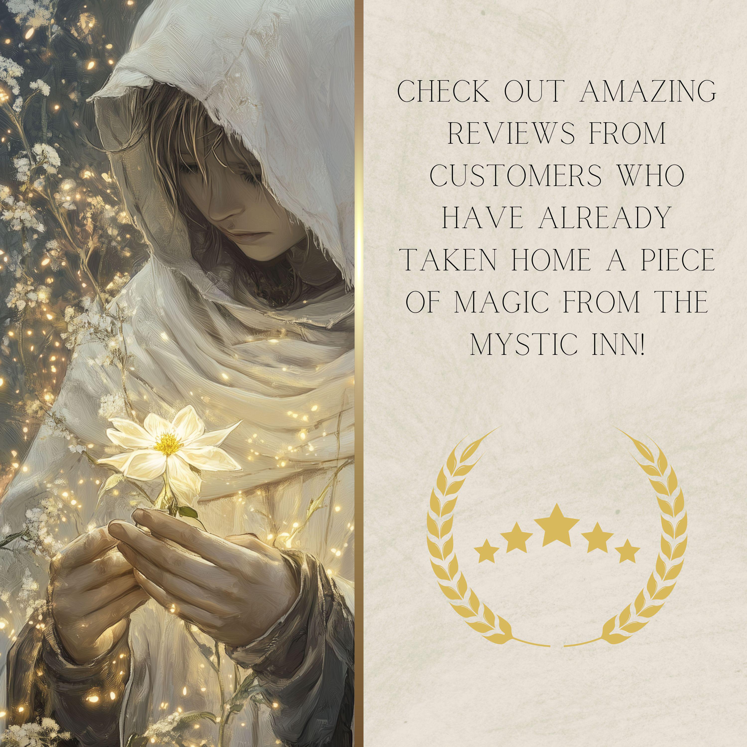 The Healer Matte Print Fantasy Wall Decor Matte Print White Mage Print ...
