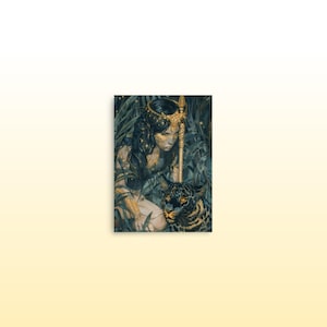 Awilix Matte Print Divine Mayan Goddess Art Print Awilix, Goddess of ...