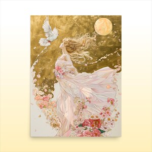 Greek Goddess of Beauty Aphrodite Matte Print, Goddess of Love Print ...