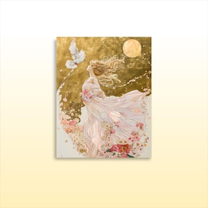 Greek Goddess of Beauty Aphrodite Matte Print, Goddess of Love Print ...