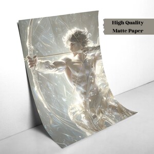 Apollo's Radiance Matte Print, Greek God Apollo Print, Greek Mythology ...