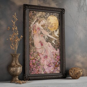 Greek Goddess of Beauty Aphrodite Matte Print, Goddess of Love Print ...