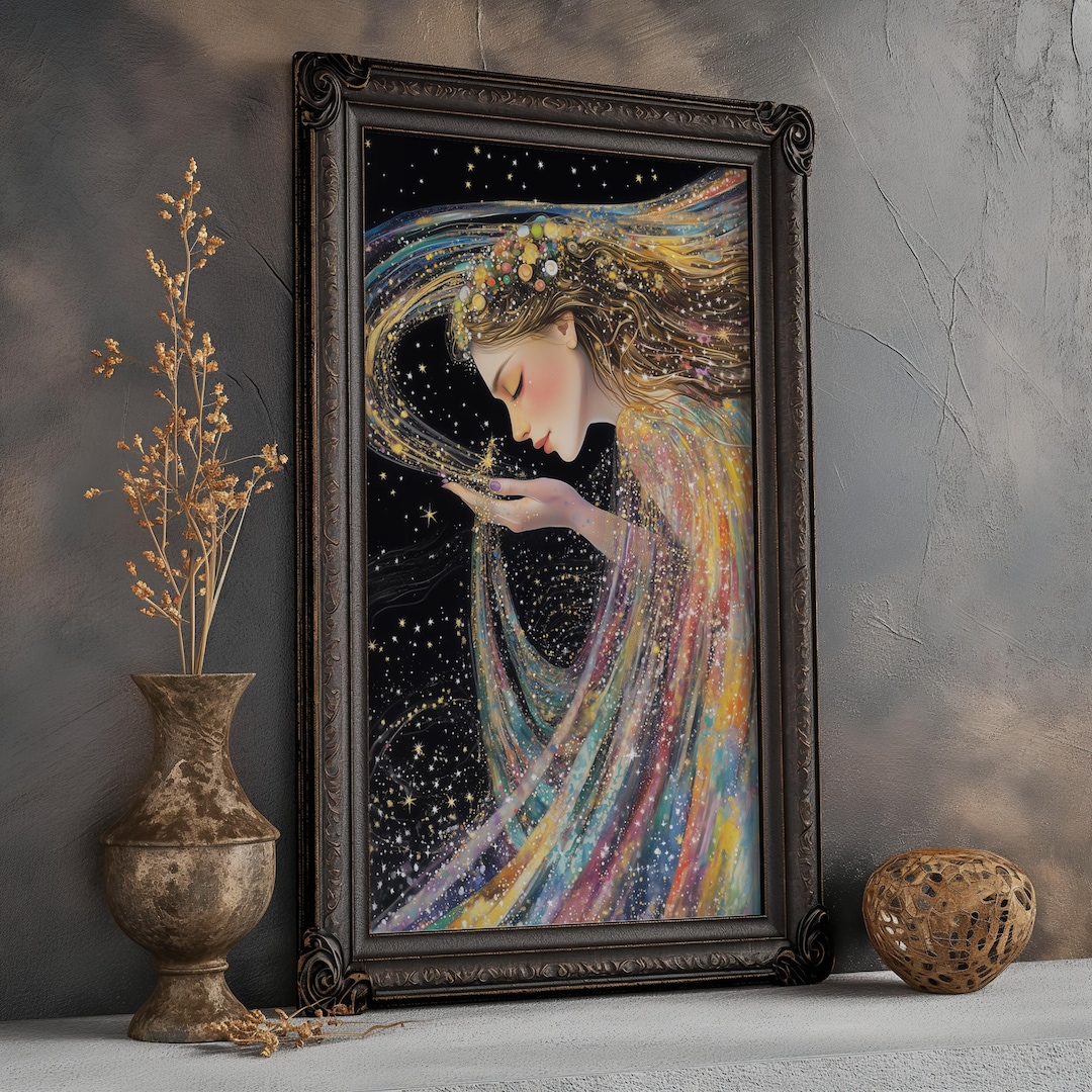 Asteria Greek Goddess of Stars Quality Matte Print Greek Goddess Wall ...